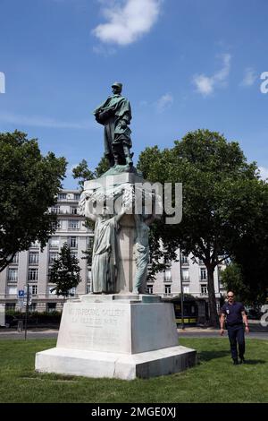 French General Joseph Gallieni during World War I Stock Photo - Alamy
