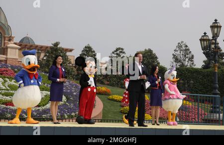 Joe Schott, President and General Manager of Shanghai Disney land ...
