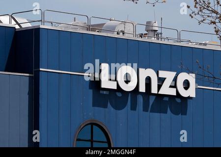 The Lonza Biologics pharmaceutical manufacturing plant in Portsmouth, N ...