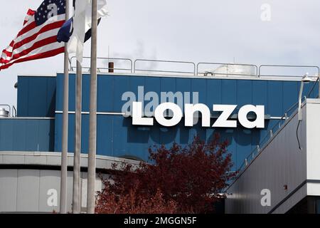 The Lonza Biologics pharmaceutical manufacturing plant in Portsmouth, N ...