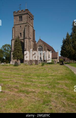 BIDDENDEN Kent All Saints Church Stock Photo - Alamy