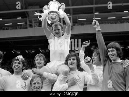 David Harvey, Leeds United goalkeeper Stock Photo - Alamy