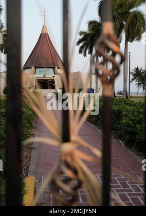 Miami Florida,Ermita de la Caridad,Padre Felix Varela,Cuban pastor ...
