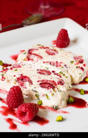 Cuisine: Parfait With Pistachio Cream (1 Stock Photo - Alamy