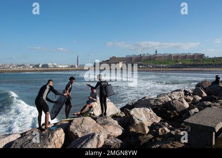 Rabat is capital of Morocco,the port is great for local surfing with ...
