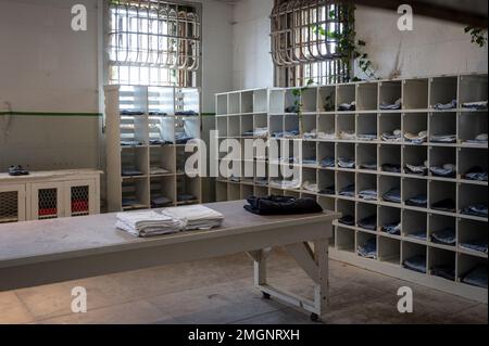 entrance of the prisoners to the prison of alcatraz. Requisition ...