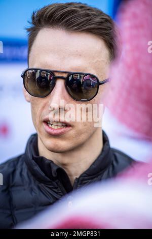 1/26/2023 - Jake Hughes, NEOM McLaren Formula E Team during the Formula ...