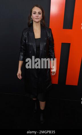 Sylvia Grace Crim arrives at the LA Special Screening of "The Hunt" at ...