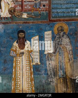 Voronet Monastery,founded in the 15th century,located in Voronet ...