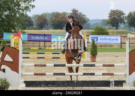 official show jumping tournaments in germany Stock Photo - Alamy