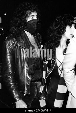 Cher and Gene Simmons 1979 Credit: Ralph Dominguez/MediaPunch Stock ...