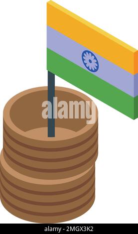 Snake dance icon isometric vector. Sage india. Flute music Stock Vector ...