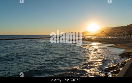 Idyllic impression around Santo Stefano al Mare, a comune in the ...