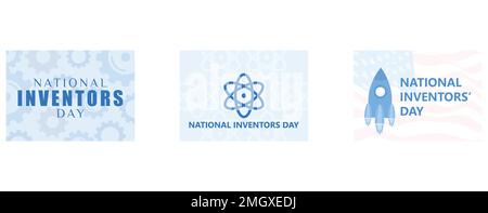 National Inventors Day. February 11. Holiday concept. Template for ...