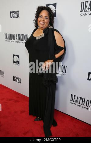 Angela Primm seen at the premiere of "Death of a Nation" on Tuesday ...