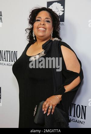 Angela Primm seen at the premiere of "Death of a Nation" on Tuesday ...