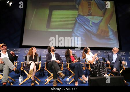 Andrew Goldberg, Nick Kroll, Jennifer Flackett, Mark Levin attend the ...