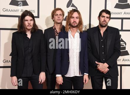 Dominic Simper, from left, Jay Watson, Kevin Parker, and Cam Avery of ...