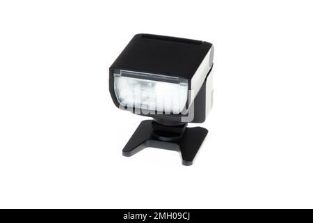 cobra black flash for reflex and mirrorless digital camera on white ...