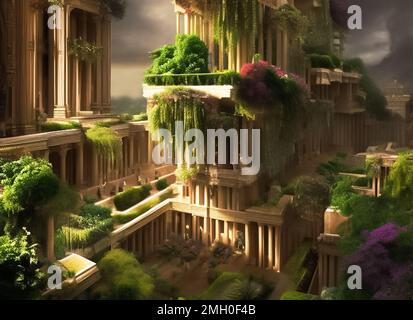 7 Wonders Of The Ancient World Hanging Gardens Of Babylon