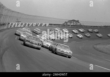 FILE - In this Feb. 18, 1979, file photo, Donnie Allison, in car 1, and ...