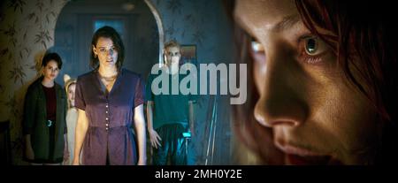 EVIL DEAD RISE, from left: Alyssa Sutherland, Lily Sullivan, 2023 ...