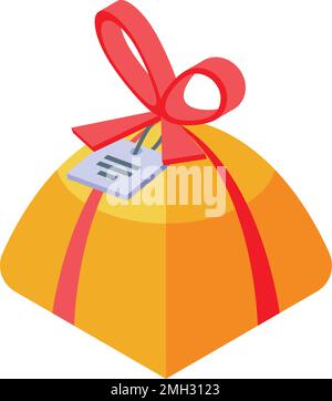 Panettone, traditional Italian Christmas sweet bread illustration set ...