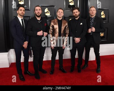 Brian Burkheiser & Eric Vanlerberghe of I Prevail performing at the o2 ...