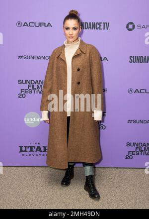 Actress Oona Roche attends the premiere of "The Nest" at the Eccles ...