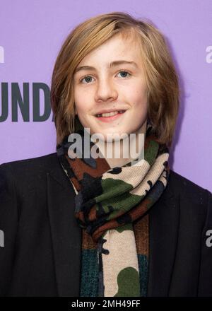 Actor Charlie Shotwell attends the premiere of "The Nest" at the Eccles ...