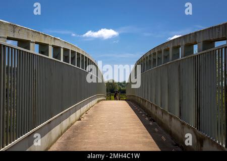 Houghton bridge at Bury Hill, Amberley, West Sussex UK Stock Photo - Alamy