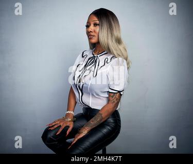 A'Ziah King poses for a portrait to promote the film "Zola" at the ...