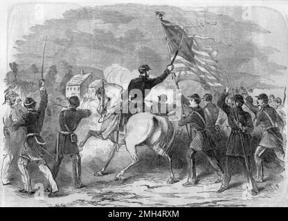 BATTLE OF HOKE'S RUN Stock Photo - Alamy