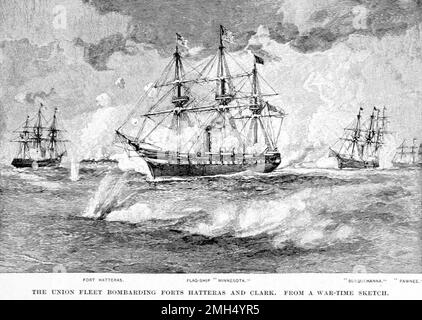 The Battle of Hatteras Inlet Batteries was a combined operation of the ...