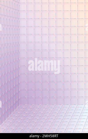 3D wireframe grid room background vector Stock Vector Image & Art - Alamy