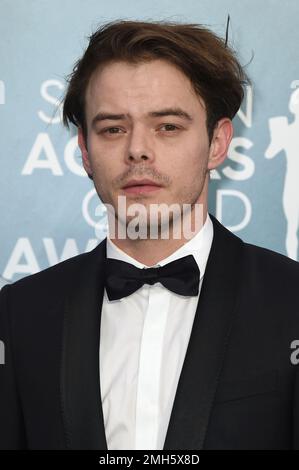 Charlie Heaton arrives for the 26th Annual Screen ActorsÂ Guild Awards ...