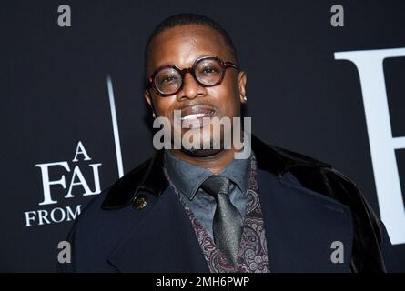 Mark E. Swinton attends Tyler Perry's "A Fall From Grace" New York ...