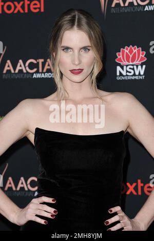 Emily Wiseman attends the 9th Annual AACTA International Awards at ...