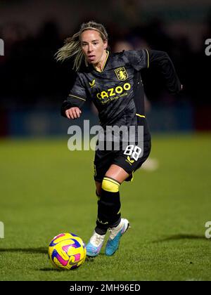 Aston Villa's Jordan Nobbs during the Barclays Women's Super League ...