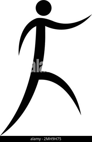 Human running vector logo template character for health Business Stock ...