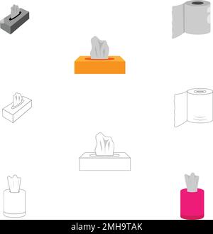 tissue logo stock illustration design Stock Vector Image & Art - Alamy