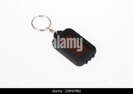 Led keychain light pocket micro flash flashlight light black key chain ...