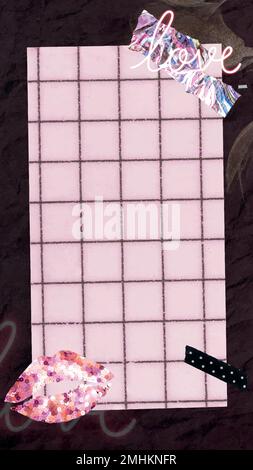 Aesthetic collage digital element vector set, printable vintage collage ...