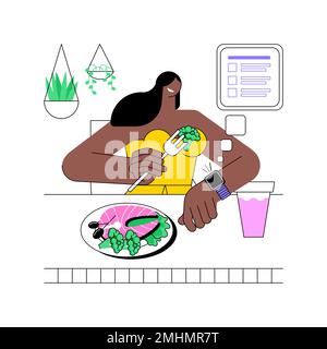 Intermittent fasting isolated cartoon vector illustrations Stock Vector Image & Art - Alamy