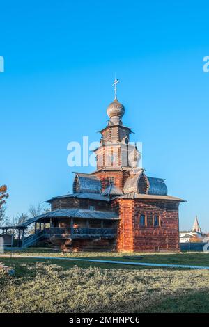 Traditional wooden church in Suzdal, Russia Stock Photo - Alamy