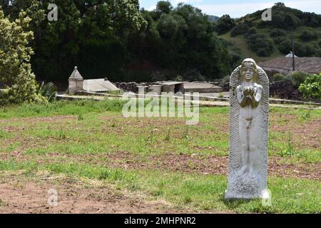 Sculpture gardens Menorca Stock Photo - Alamy