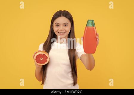 haircare and skincare. hairdresser. cheerful kid with curly hair in cap ...