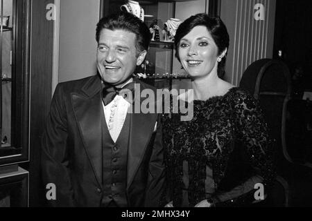 Jack Gilardi and Beverly Sassoon seen at the Beverly Hills Hotel on ...