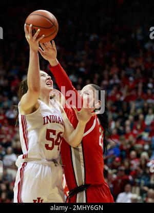 Ohio State's Rebeka Mikulásiková during an NCAA women's basketball game ...