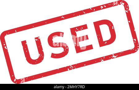 Grunge red discharge word rubber seal stamp on white background Stock ...